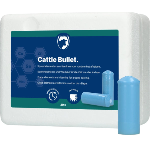 Cattle bullet - droogstand/opstartbolus - 20 st | Dagro